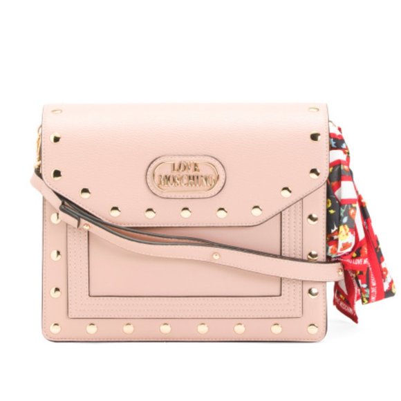 Love Moschino | Bags | Nwt Love Moschino Studded Shoulder Bag With ...